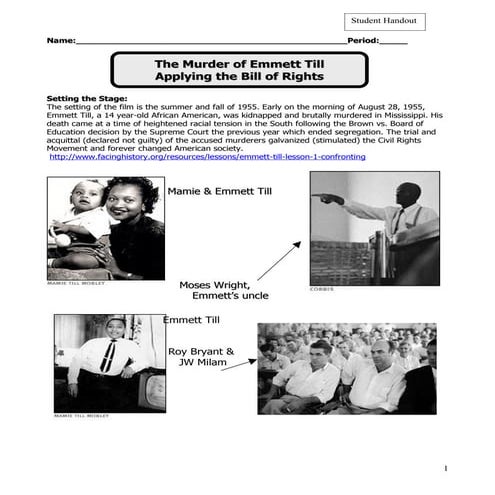 PBS: The Murder of Emmett Till | DOC