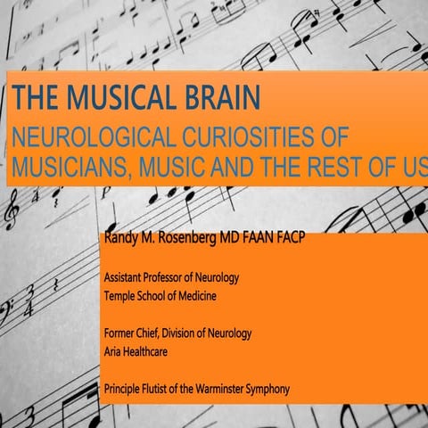 The musical brain | PPTX