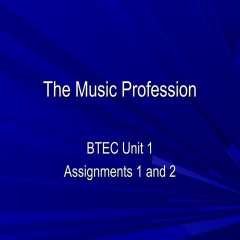 The music industry | PPT
