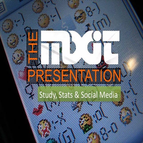 The MXit Presentation: Study Stats & Social Media | PDF