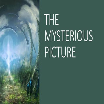 Std Eight Summary of THE MYSTERIOUS PICTURE 1.pdf