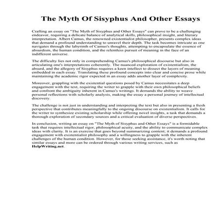 The Myth Of Sisyphus And Other Essays.pdf