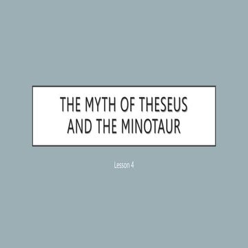 The Myth of Theseus and the Minotaur.pptx