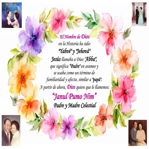 THE NAME OF GOD IS HANUL PUMO NIM - Padre y Madre Celestial..ppt