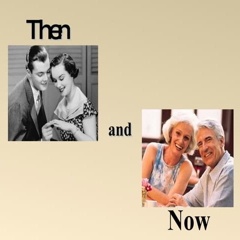 Then And Now | PPT | Home Financing | Personal Debt