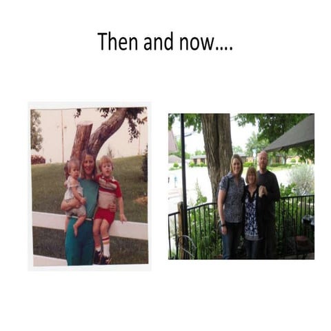 Then and now | PPTX
