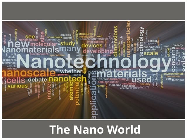 The nano world | PPTX