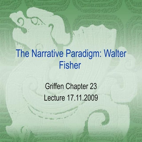 The Narrative Paradigm | PPT