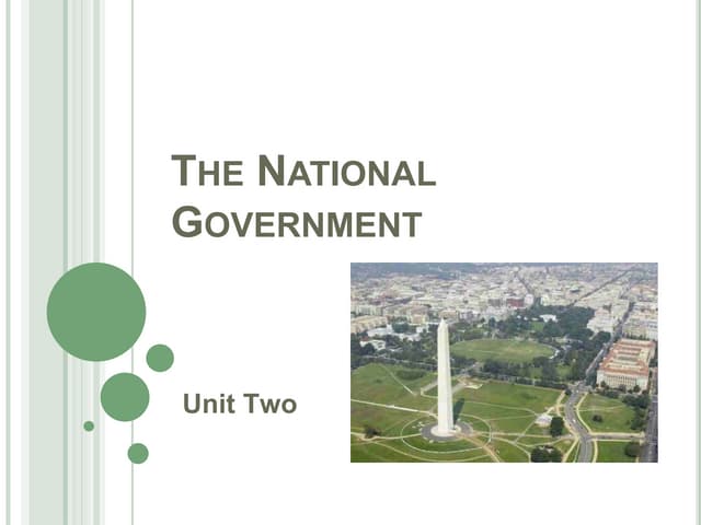 The legislative department | PPTX