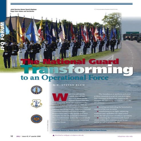 Presentation Overviewing the Air National Guard | PPT