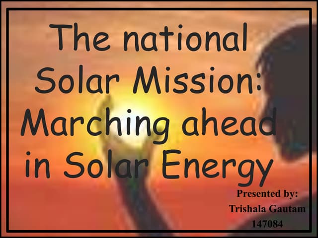 solar mission | PPSX