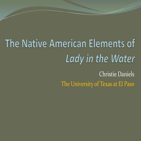 Native American Oral Literature | PDF