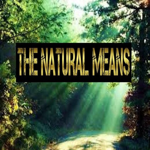 The natural means by samuel calvo | PPT