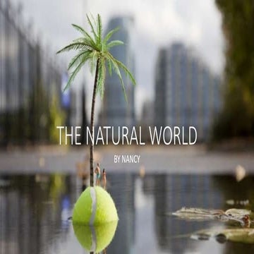 The natural world | PPTX