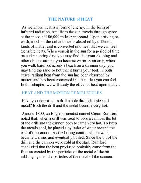 Lesson 6: Effects of Heat on Matter | PPT