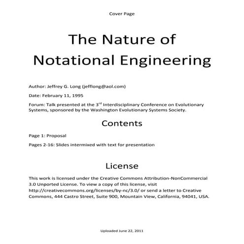 The nature of notational engineering | PDF