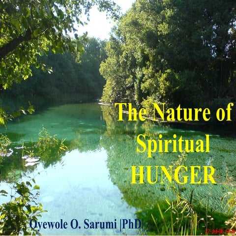 The nature of spiritual hunger | PDF