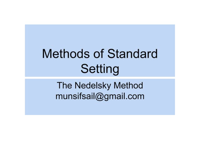 Principles of assessment | PPTX