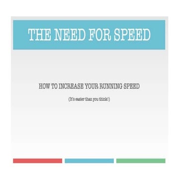 The Need For Speed | PPTX