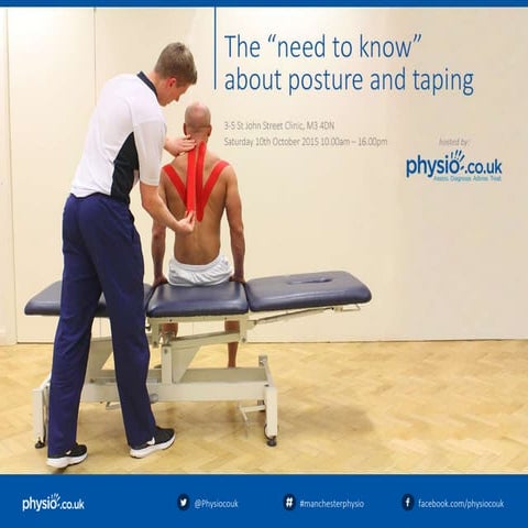 Physio.co.uk: The need to know about posture and taping | PPTX