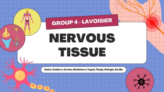 Nervous tissue (Histology) | PPTX