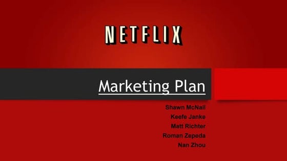 Netflix's Product Life Cycle | PPT