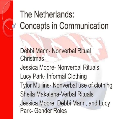 The netherlands | PPTX