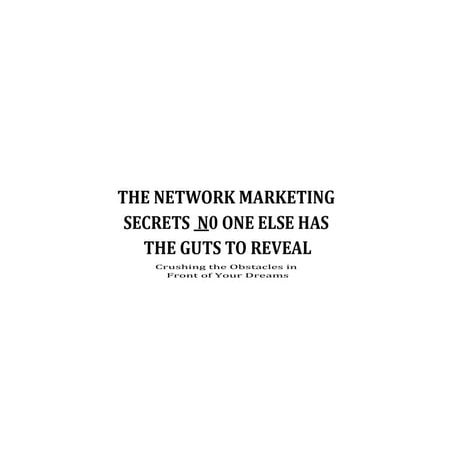 Network Marketing | PPTX