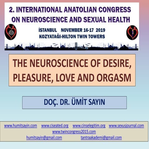 The neuroscience of desire, pleasure, love | PPTX