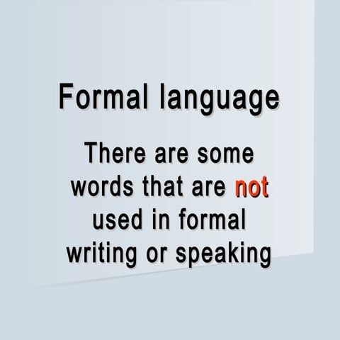 The never list revised | PPT