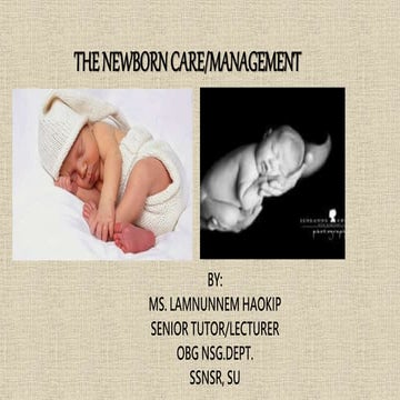 THE NEWBORN CARE.pptx