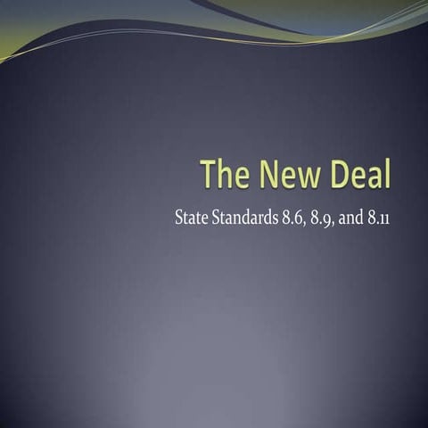 The new deal | PPTX