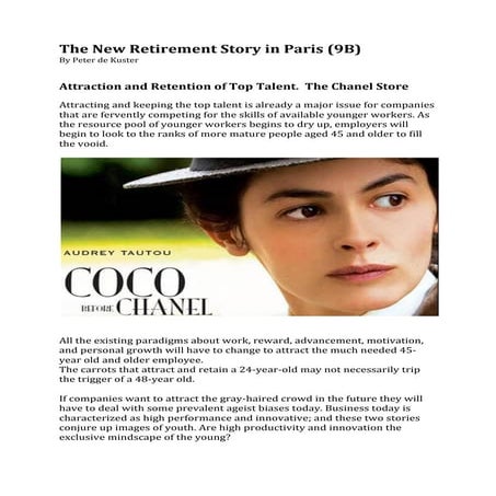 The New Retirement Story in Paris (9b) | PDF