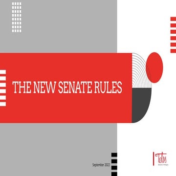 THE NEW SENATE RULES | PPT