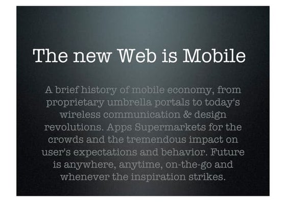 Introduction to smartphones | PPT