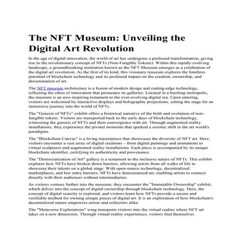 The NFT Museum.pdf
