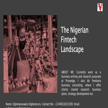 The Nigerian Fintech Landscape by Oghenevovwero.pptx