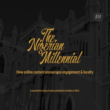 The Nigerian Millennial Report | PDF