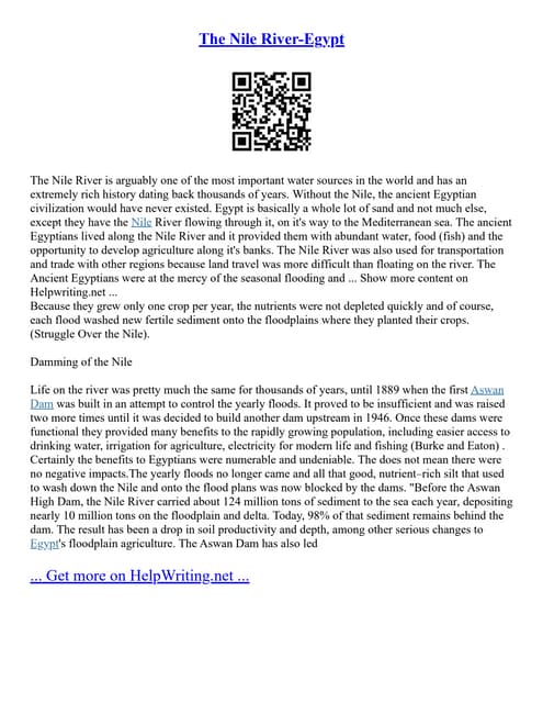 The Nile River | PPT