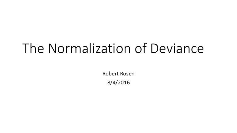 Aviation Normalization of Deviance A Threat to Aviation Safety ...
