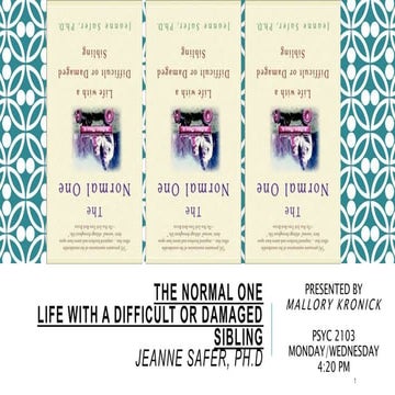 The normal one power point | PPTX