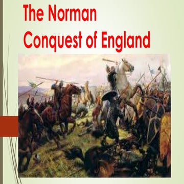 The Norman Conquest 1066