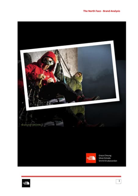 The North Face Market Segmentation | PPT