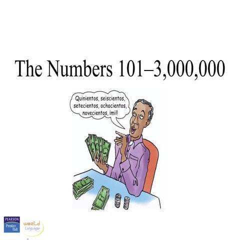 The numbers 101 3,000,000 | PPT