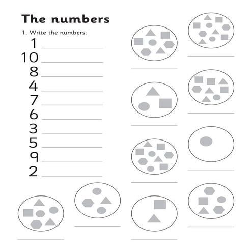 The numbers and colors | PDF