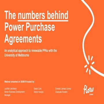 The numbers behind PPAs | PDF