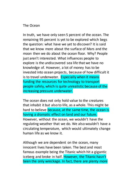 Language analysis | DOCX