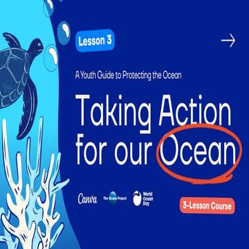 The Ocean Project A Youth Guide to the Ocean Lesson 3.1 - ‘Taking ...
