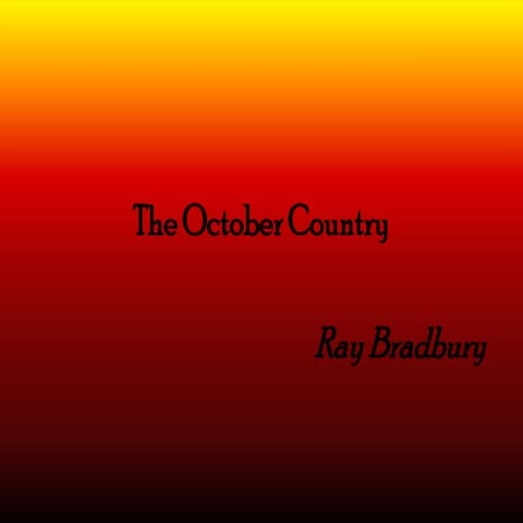 The October Country | PPTX
