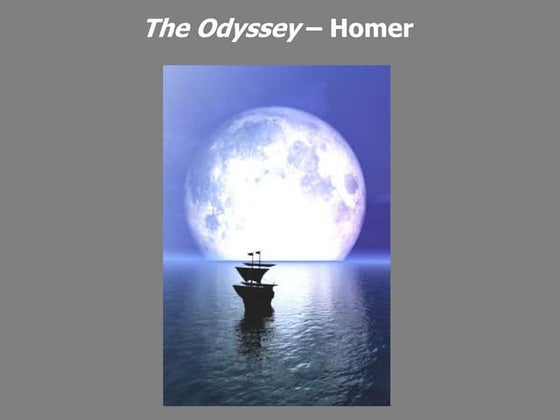 The Odyssey by Homer | PPTX